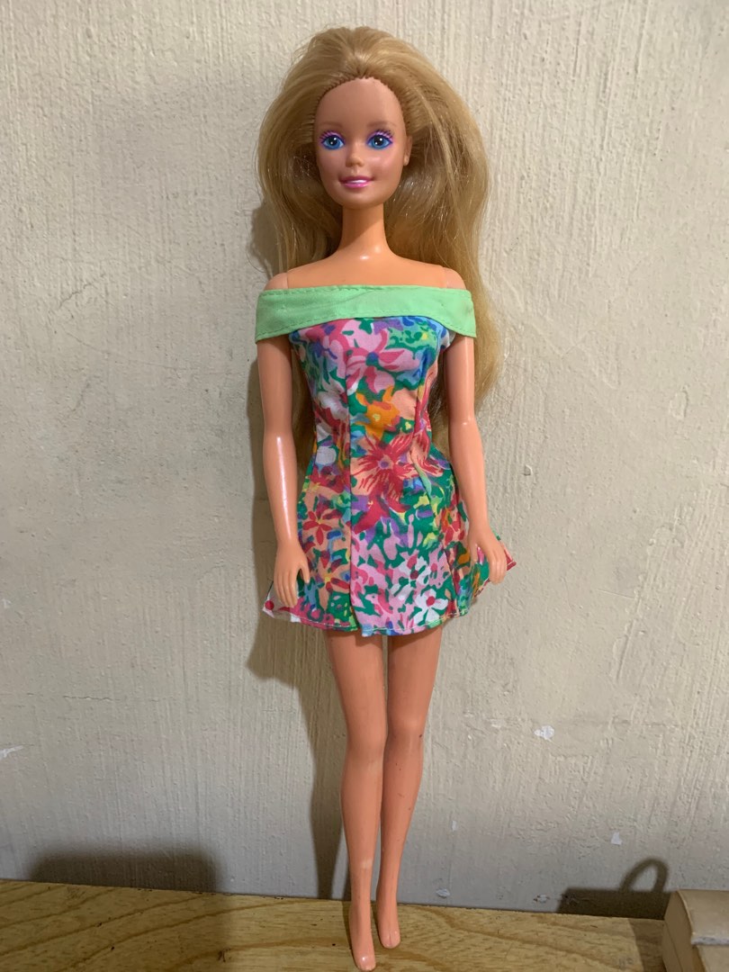Authentic Barbie dress, Hobbies & Toys, Toys & Games on Carousell