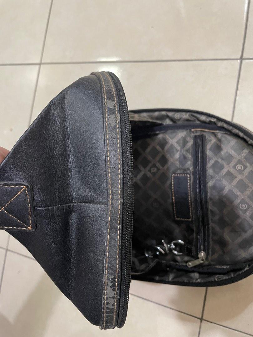 Authentic Charles Berkeley Sling Bag Leather, Men's Fashion, Bags ...