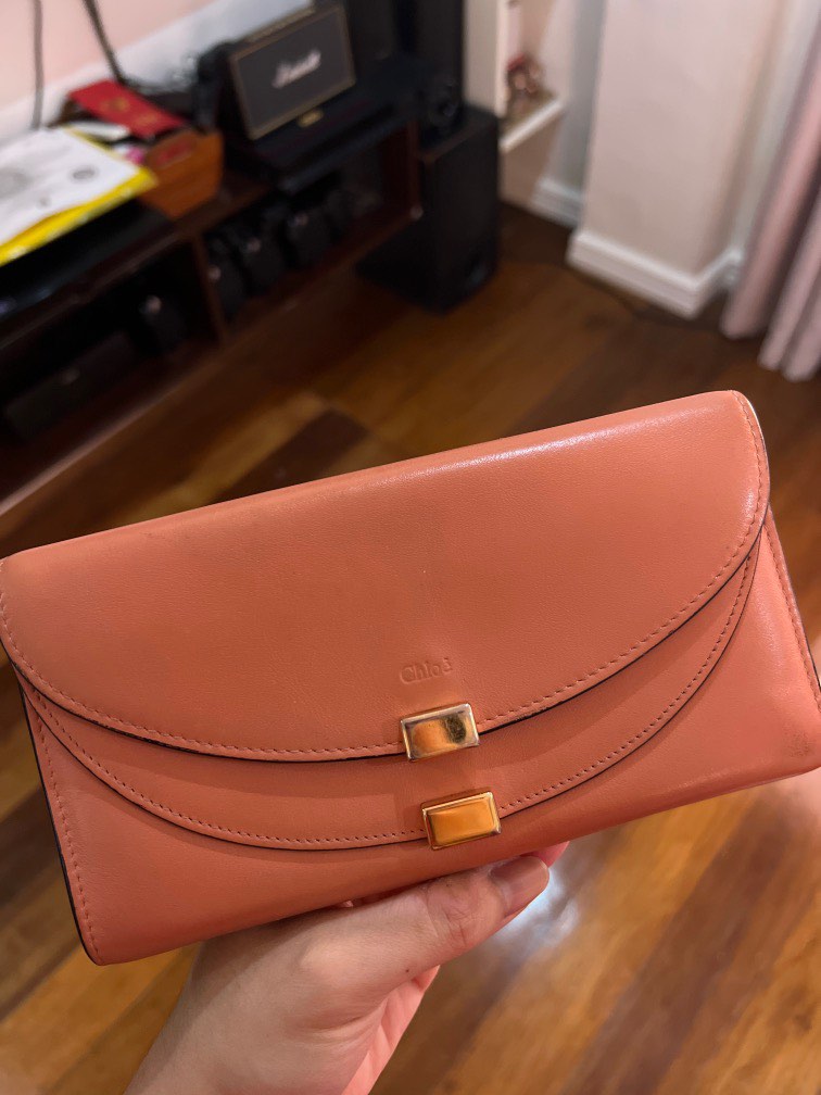 Authentic Chloe Wallet, Women's Fashion, Bags & Wallets, Wallets & Card ...