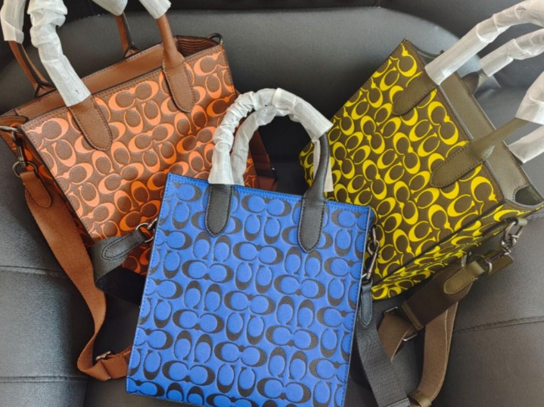 Authentic coach GOTHAM 24 Vertical Portable Crossbody Tote Bag, Women's ...