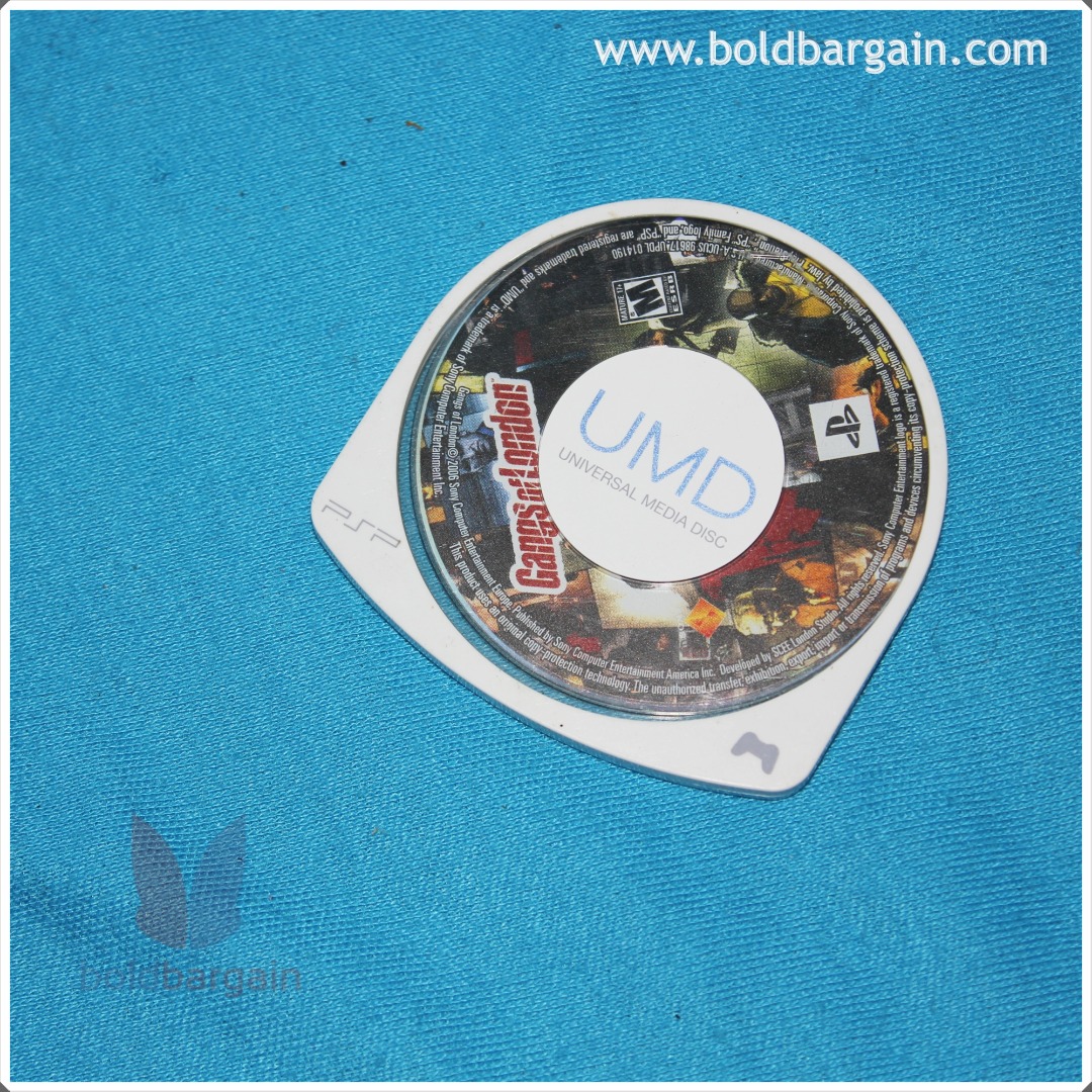 Authentic Gangs of London UMD Game for Sony PSP Playstation Portable ...