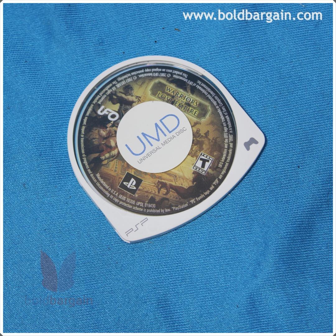 Authentic Warriors of Lost Kingdom UMD Game for Sony PSP PlayStation Portable Universal Media ...