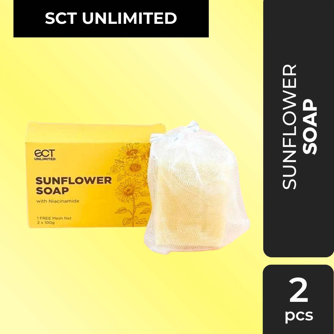 Authentic SCT Unlimited - Sunflower Soap Duo (2 Bars), Beauty & Personal Care, Bath & Body, Body ...
