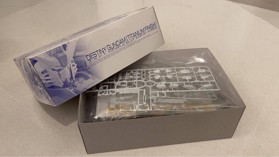 Bandai RG Real Grade Destiny Gundam Titanium Finish, Hobbies & Toys ...