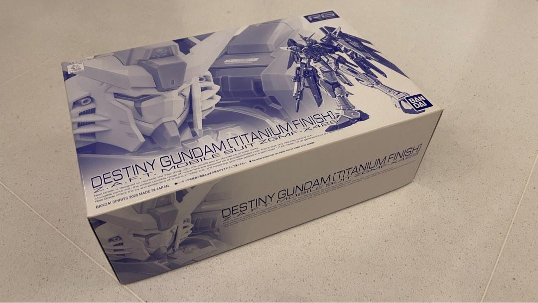 Bandai RG Real Grade Destiny Gundam Titanium Finish, Hobbies & Toys ...
