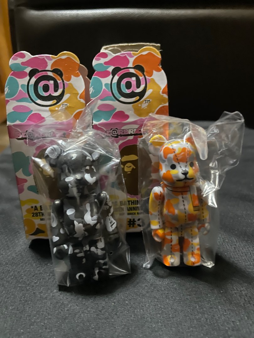 Bearbrick Bathing Ape (Bape) Camo series #3 - 100%, Hobbies & Toys ...