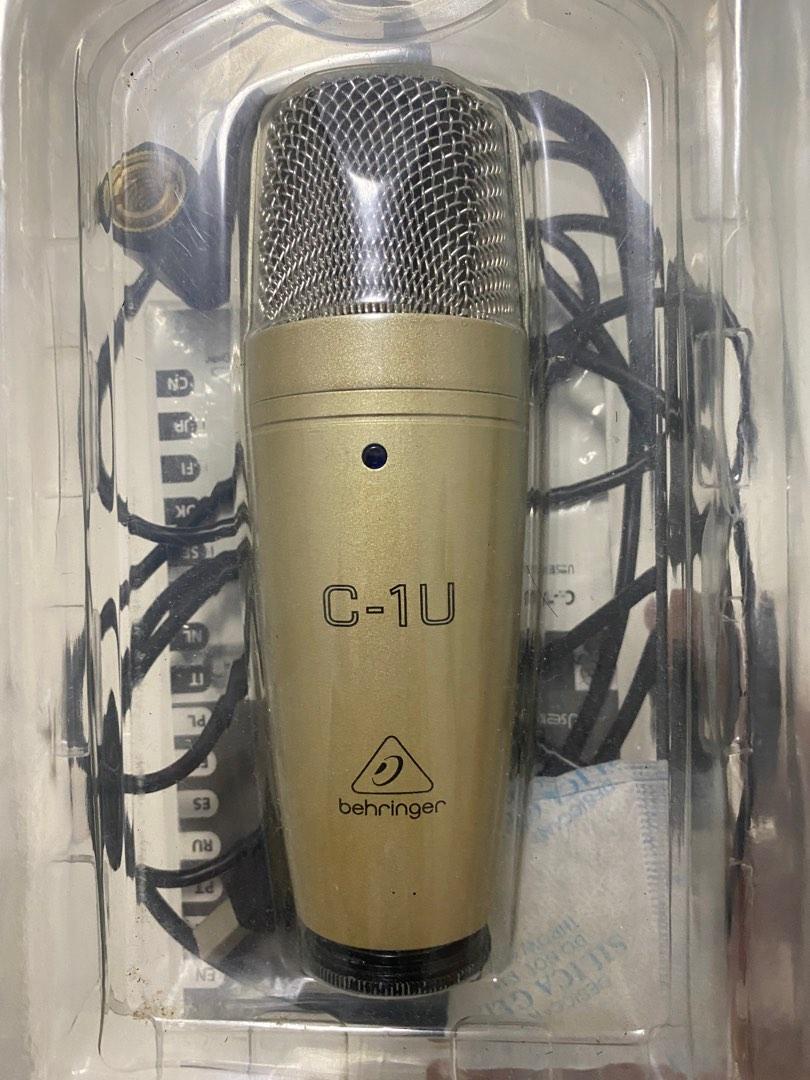 Behringer C1U USB Studio Condenser Microphone, Audio, Microphones on Carousell