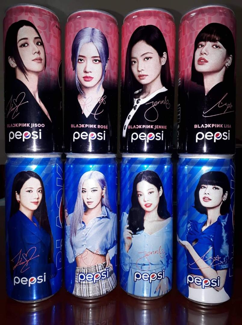 Blackpink Pepsi set, Food & Drinks, Beverages on Carousell