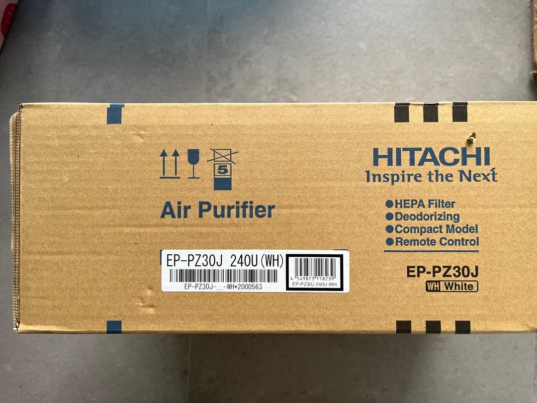 BNIB Hitachi Air Purifier EP-PZ30J (MADE IN JAPAN), TV & Home Appliances, Air Purifiers ...