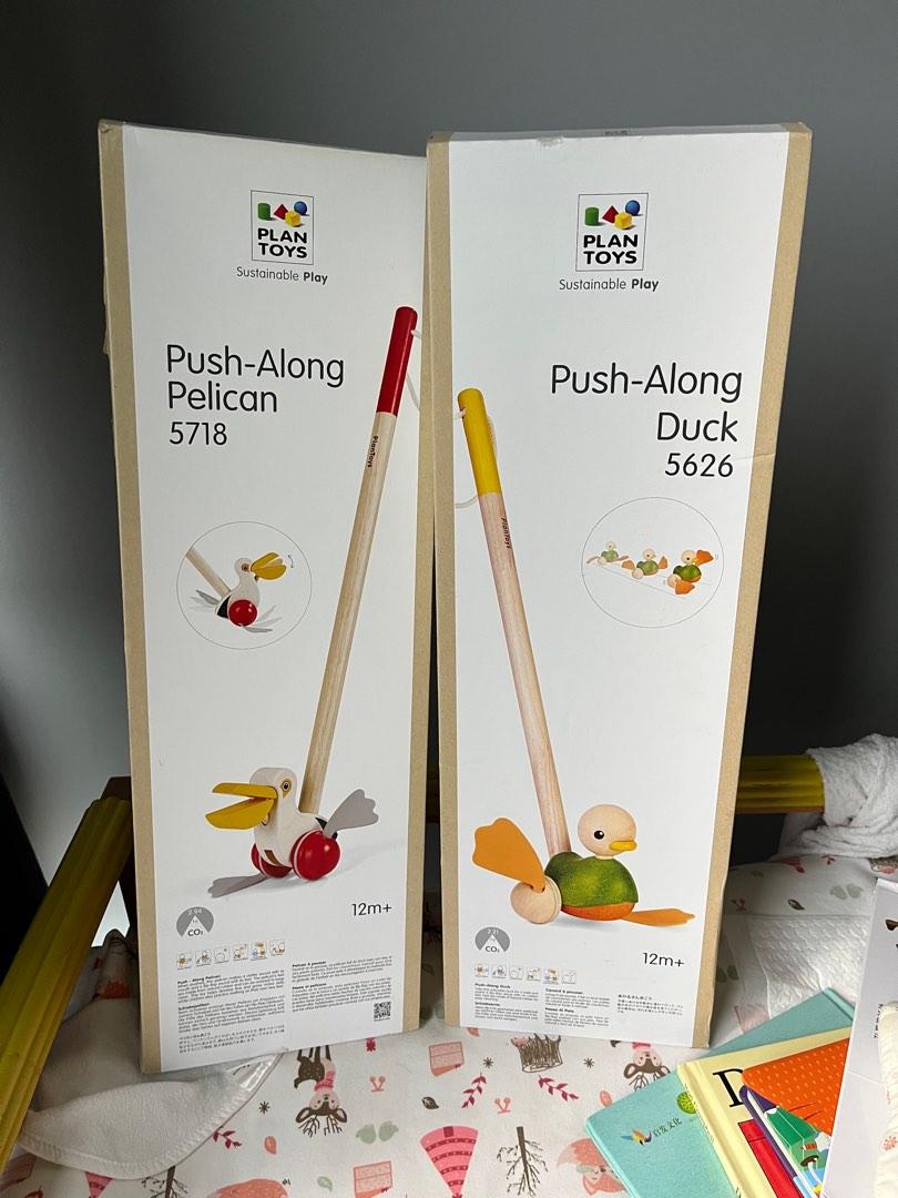 BNIB Plantoys Push Along Duck & Pelican, Hobbies & Toys, Toys & Games ...
