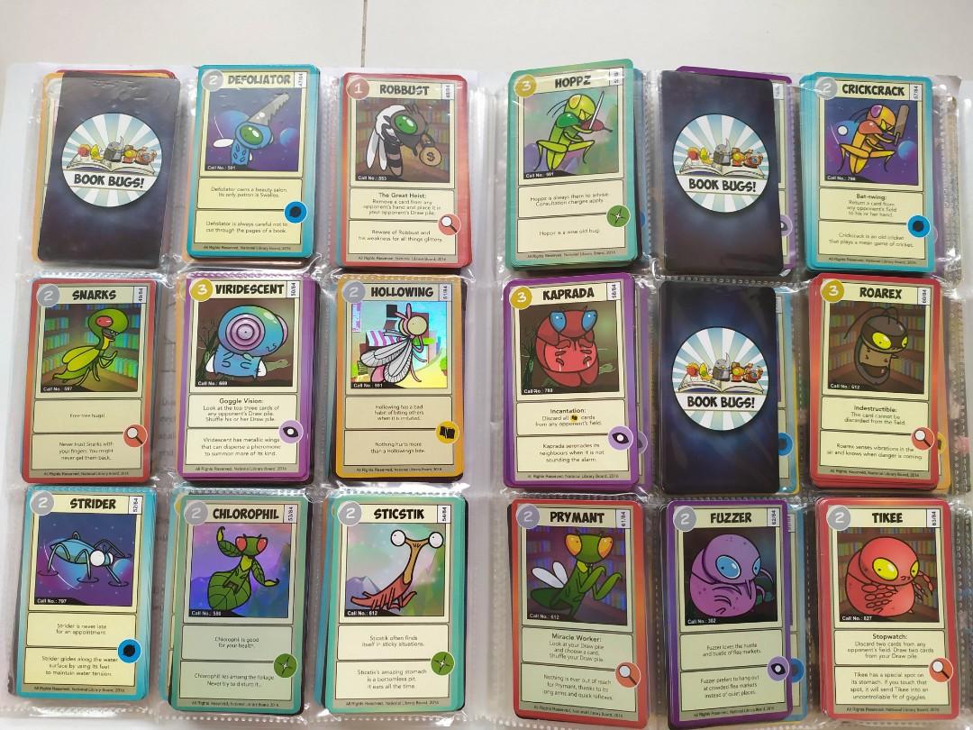 Book bug cards 1 $50, Hobbies & Toys, Toys & Games on Carousell