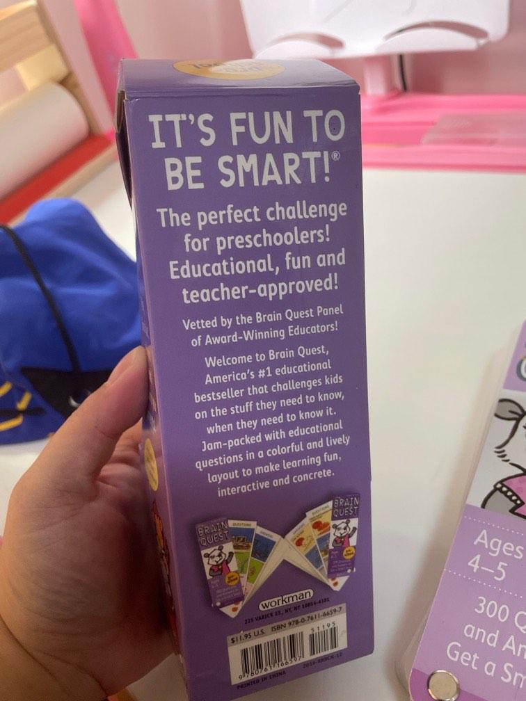 Brain Quest 300 Questions to get a smart start, Hobbies & Toys, Toys ...