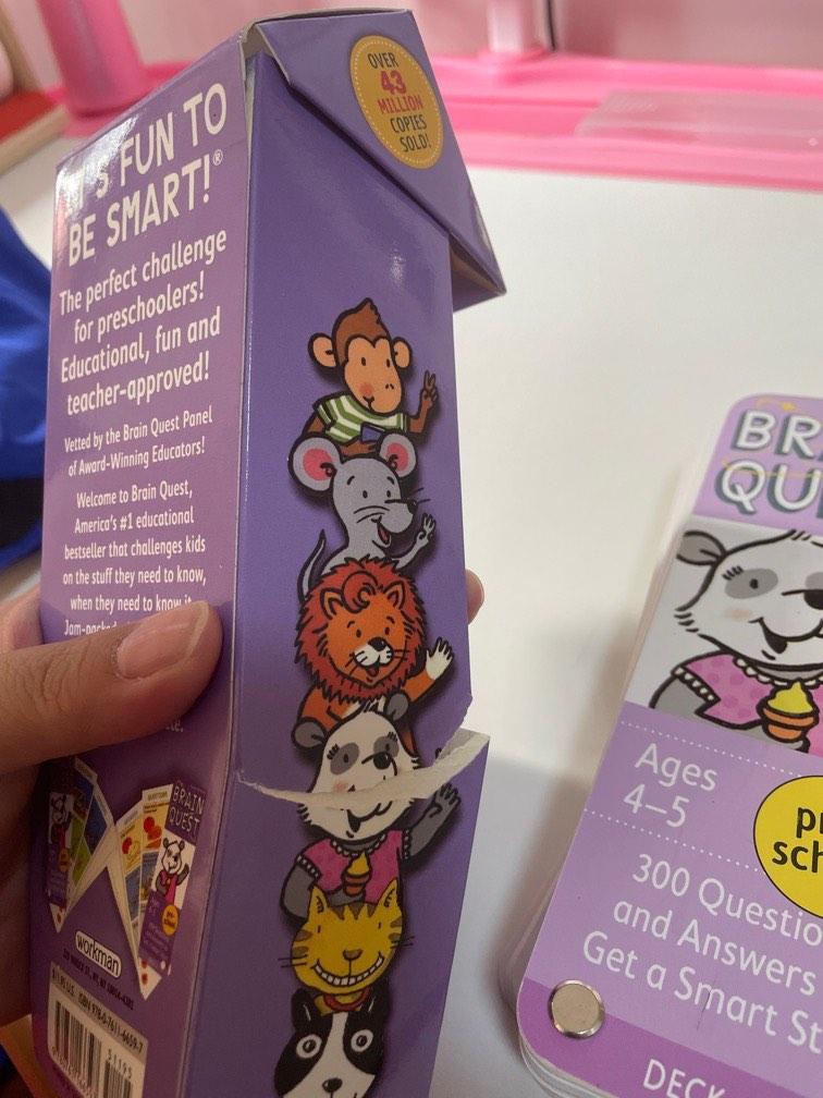 Brain Quest 300 Questions to get a smart start, Hobbies & Toys, Toys ...
