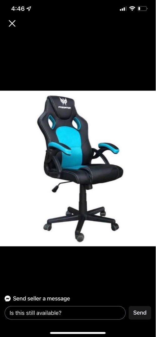 Brand New Predator Gaming Chair (w/ Free Gaming Keyboard and Mouse ...