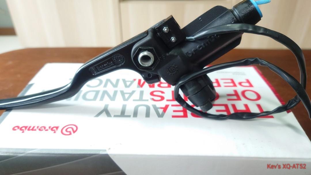 Brembo PS13 Front Brake MC w/ Brake Switch & Mirror Clamp, Motorcycles ...