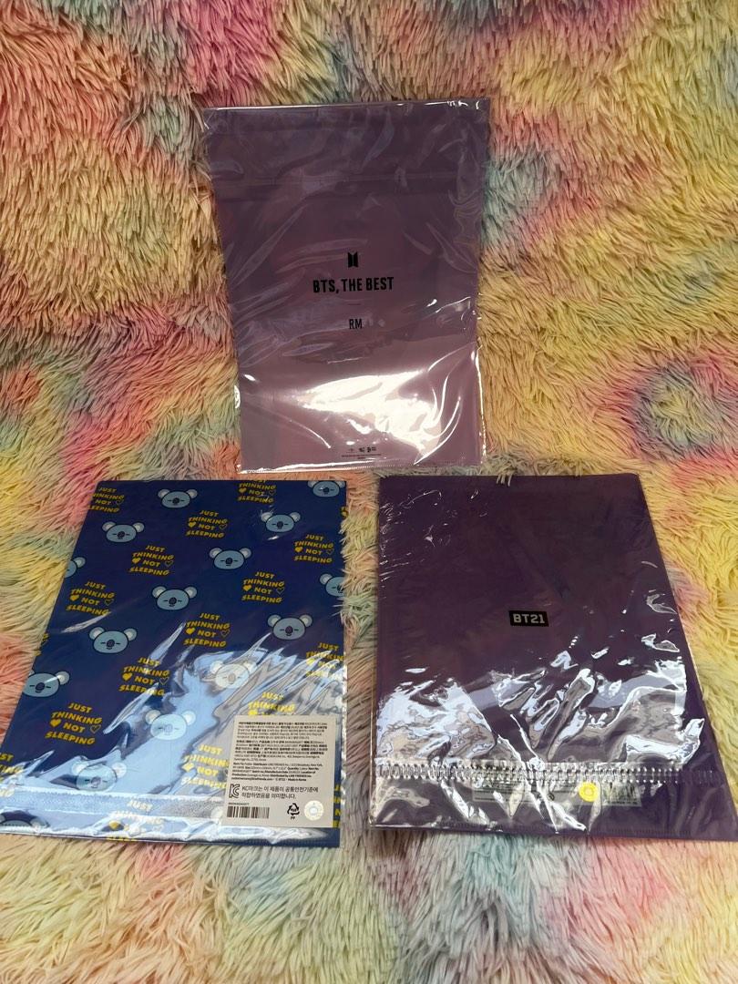 BTS RM BT21 Koya Assorted Clear File Folder, Hobbies & Toys ...