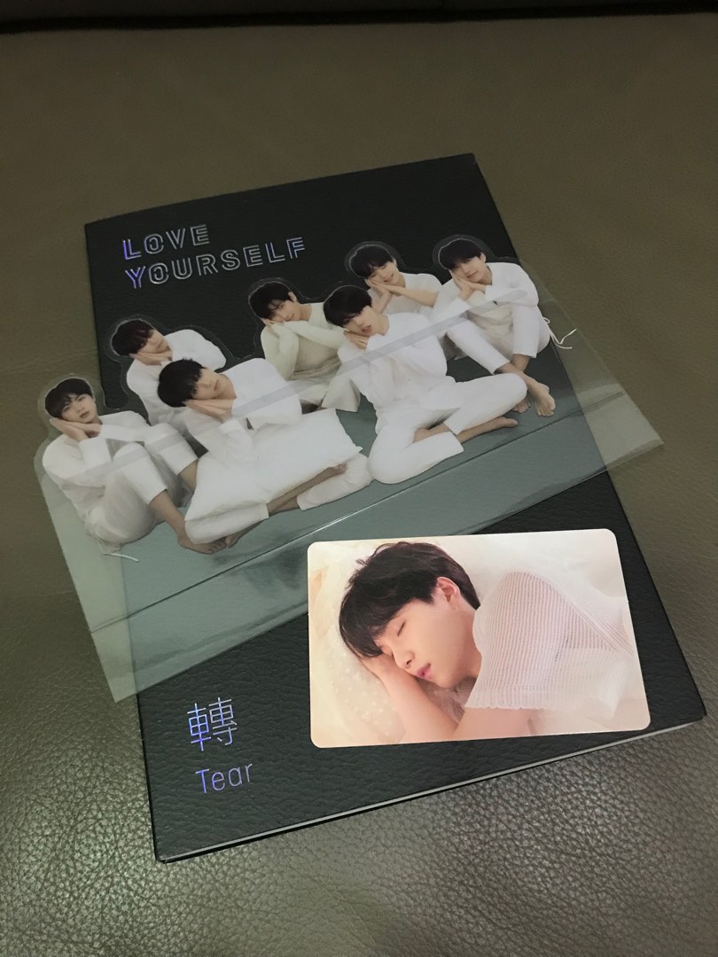 【BTS】LYS- Tear (Ver U) with Suga photocard, 興趣及遊戲, 收藏品及紀念品, 韓流 - Carousell