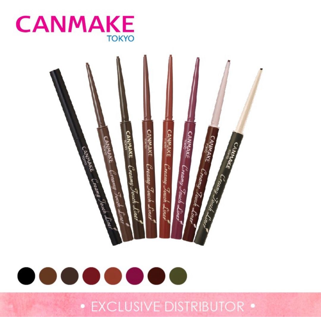 Canmake creamy touch liner in deep black, Beauty & Personal Care, Face, Makeup Products on Carousell