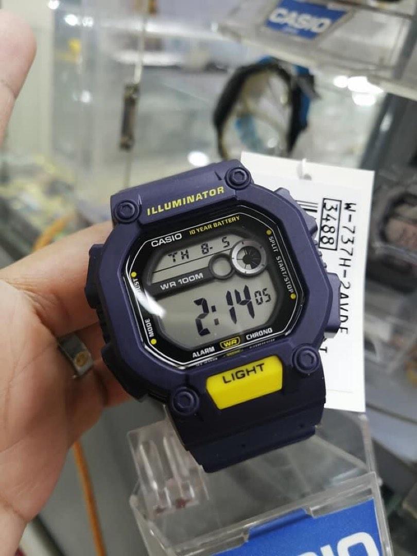 Casio Watch W737H-2A, Men's Fashion, Watches & Accessories, Watches on ...