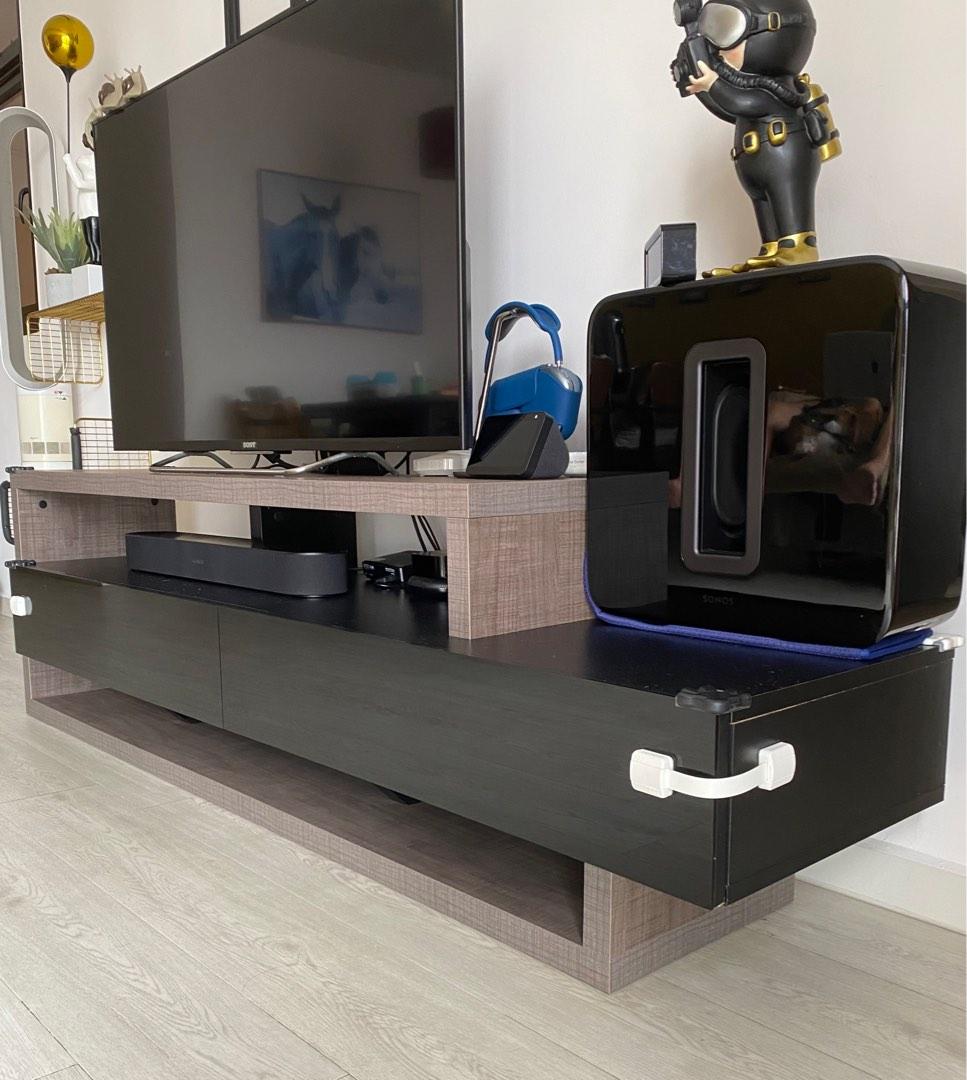 Cellini - Lusture TV console/ pm your offer!, Furniture & Home Living ...