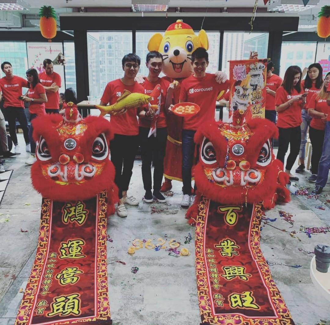 CNY 2023 Lion and Dragon dance performance, Lifestyle Services, Event ...