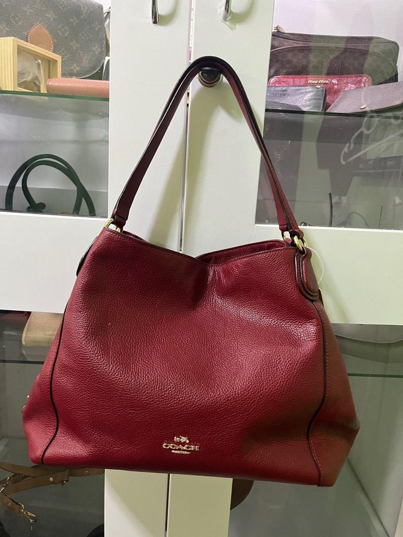 Coach Edie, Luxury, Bags & Wallets on Carousell
