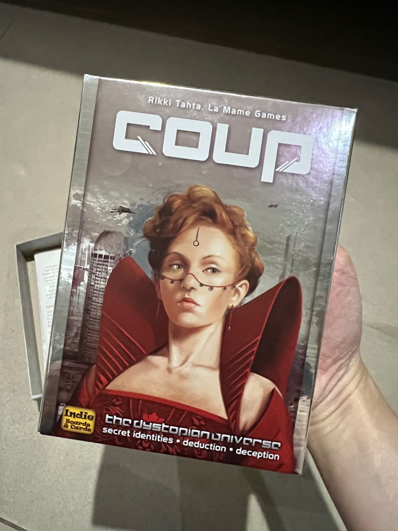 Authentic Coup (card game), Hobbies & Toys, Toys & Games on Carousell