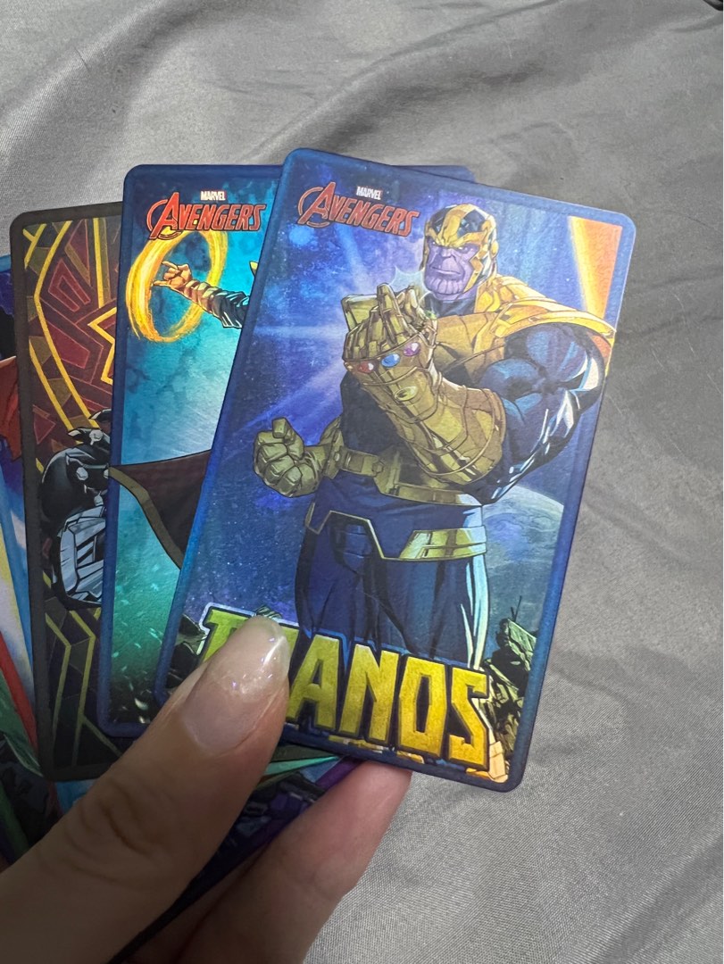 CPCM Foil Cards Foil Thanos Cow Play Cow Moo Marvel Avenger Game ...