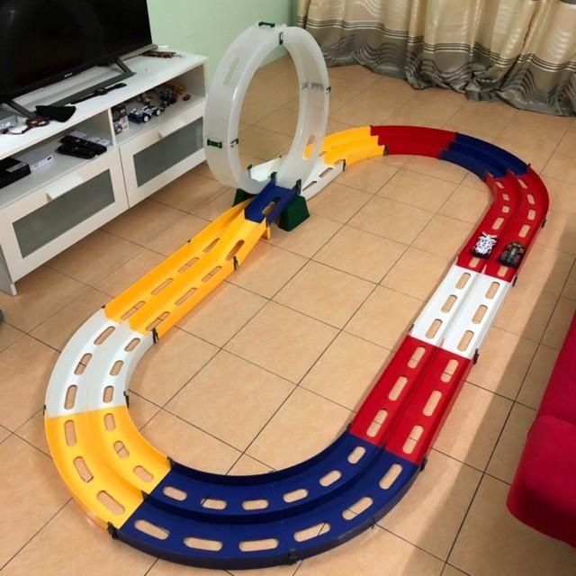 DaXing Single Loop 2 Lane Mini 4wd Track, Hobbies & Toys, Toys & Games ...