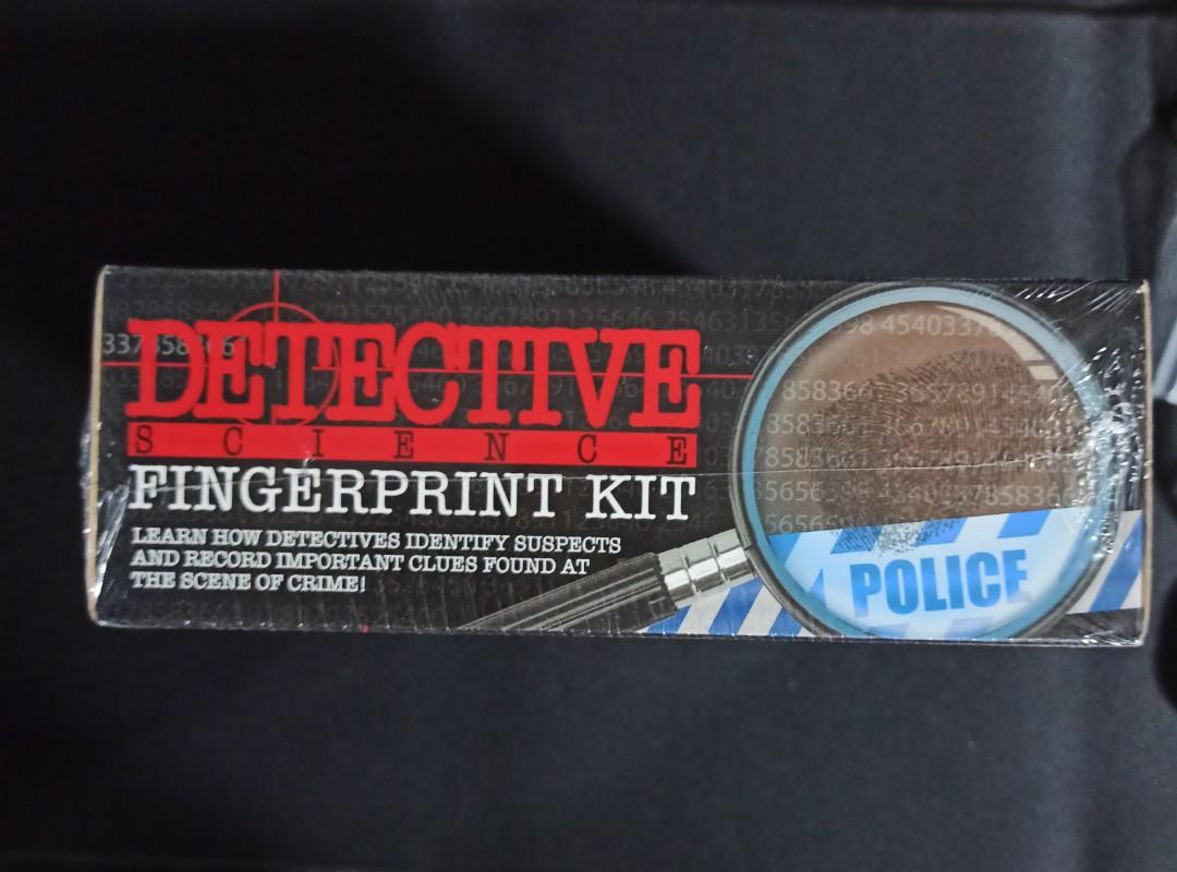 Detective Science Fingerprint Kit Kids Lab Product, Hobbies & Toys ...