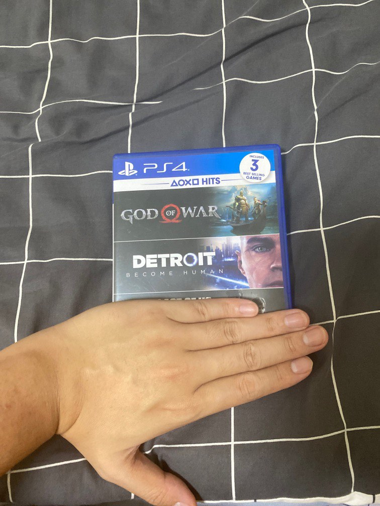 Detroit become human + god of war ps4, Video Gaming, Video Games ...