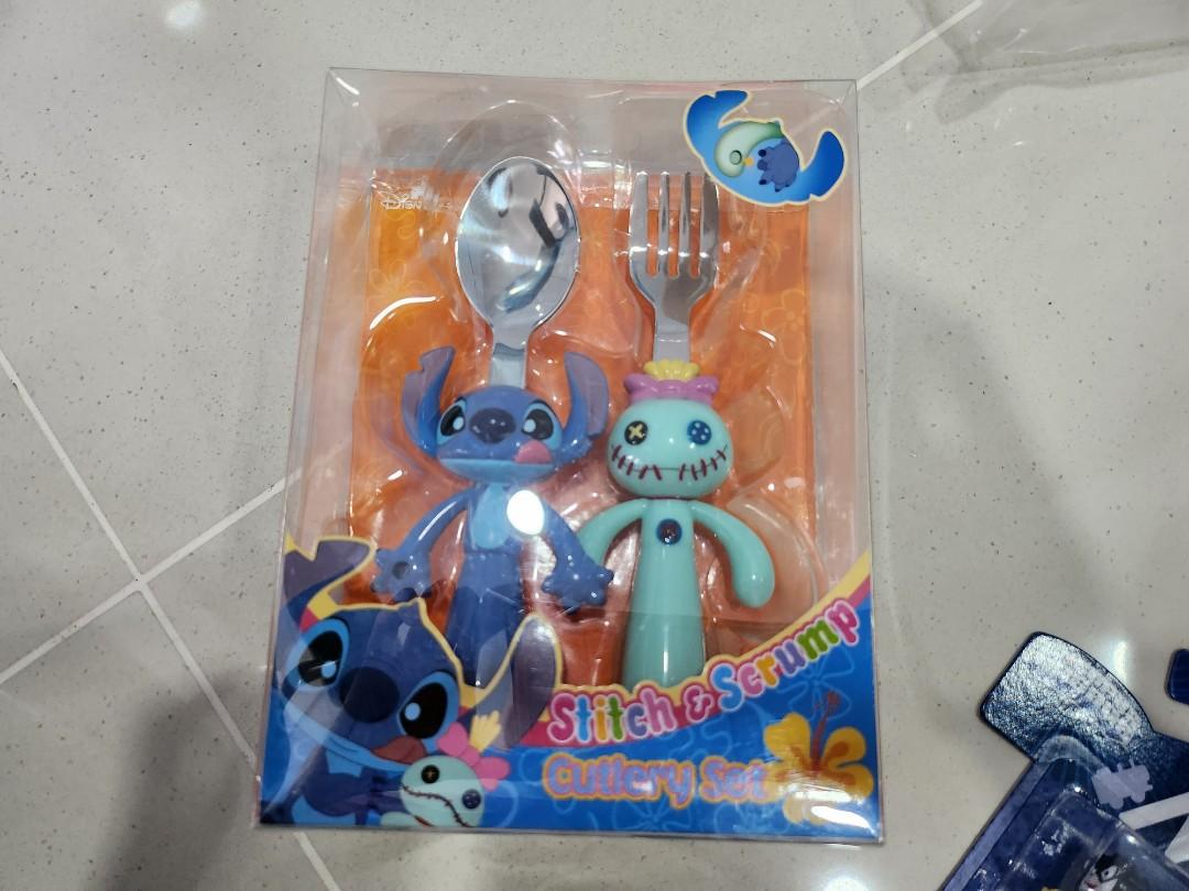 Disney HK Stitch N Scrump Spoon and Fork Set, Hobbies & Toys, Toys ...