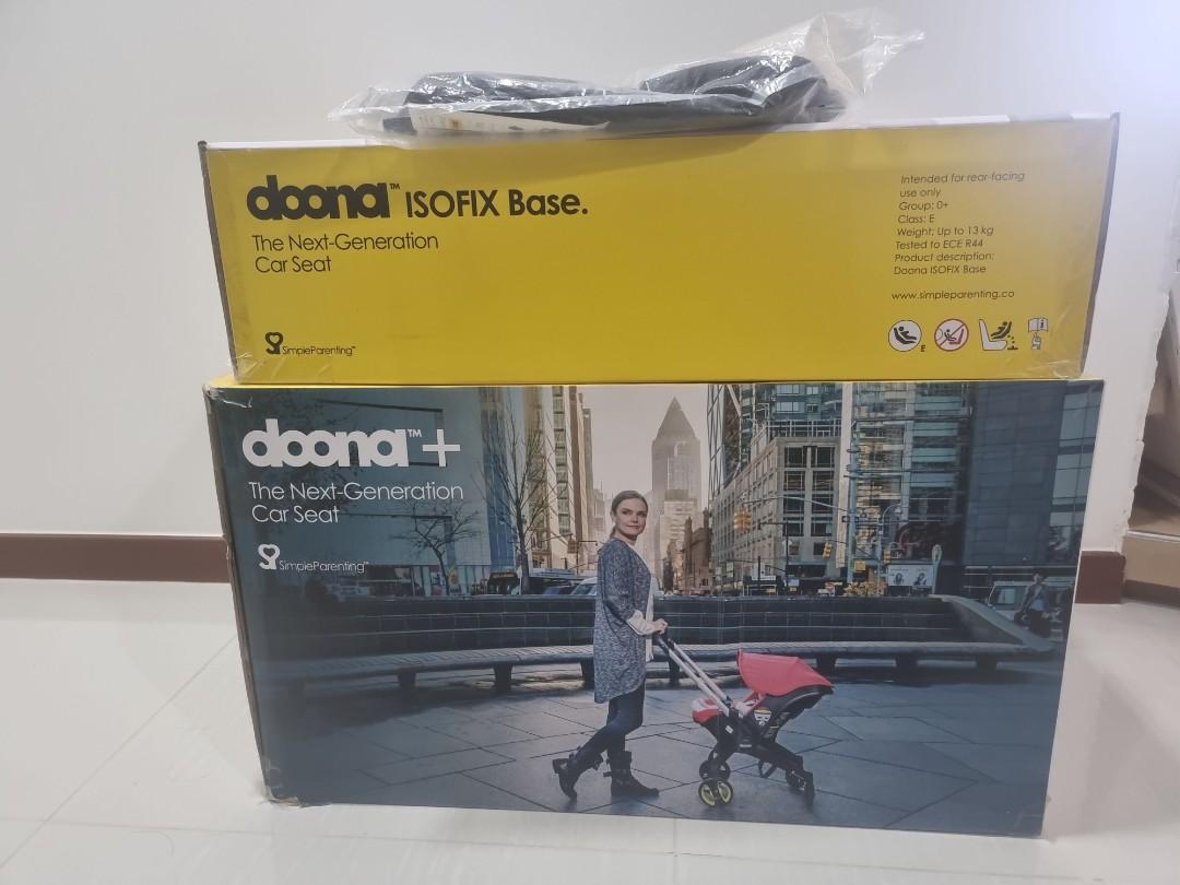 DOONA carseat scroller with ISO Fix.. easy click, Babies & Kids, Going ...