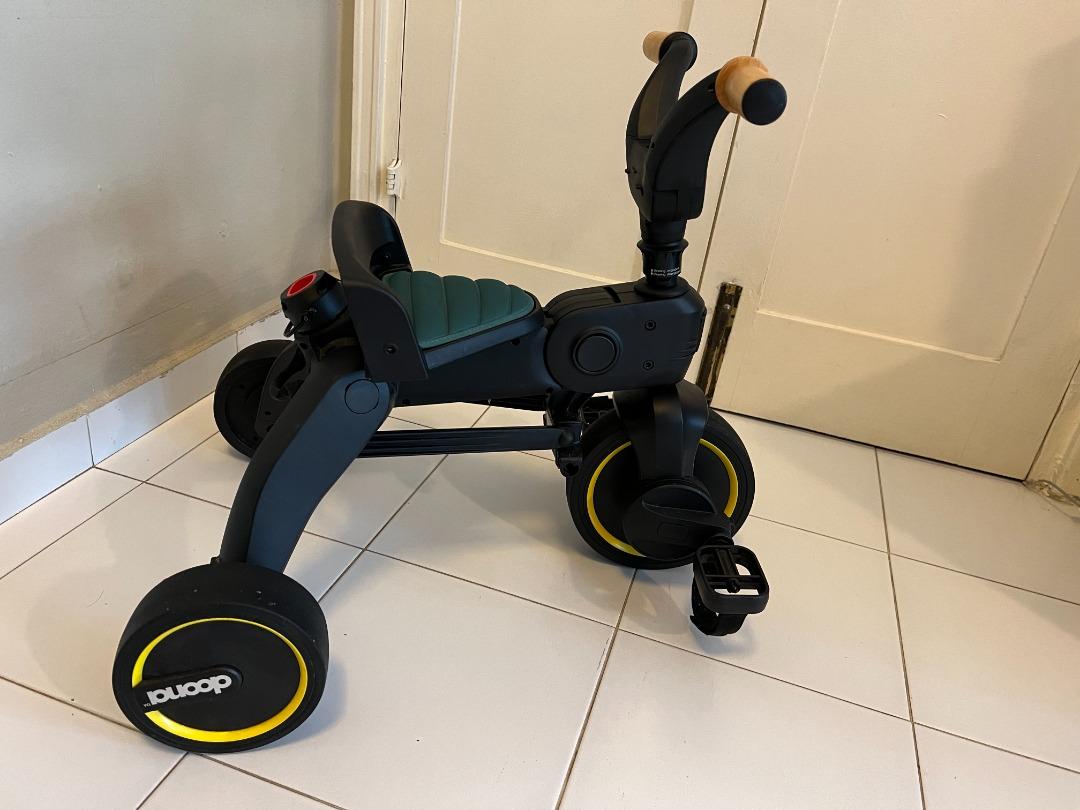 Doona Liki Trike S5 Deluxe Edition 5 in 1 Folding Trike - Racing Green ...