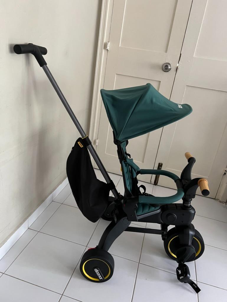 Doona Liki Trike S5 Deluxe Edition 5 in 1 Folding Trike - Racing Green ...