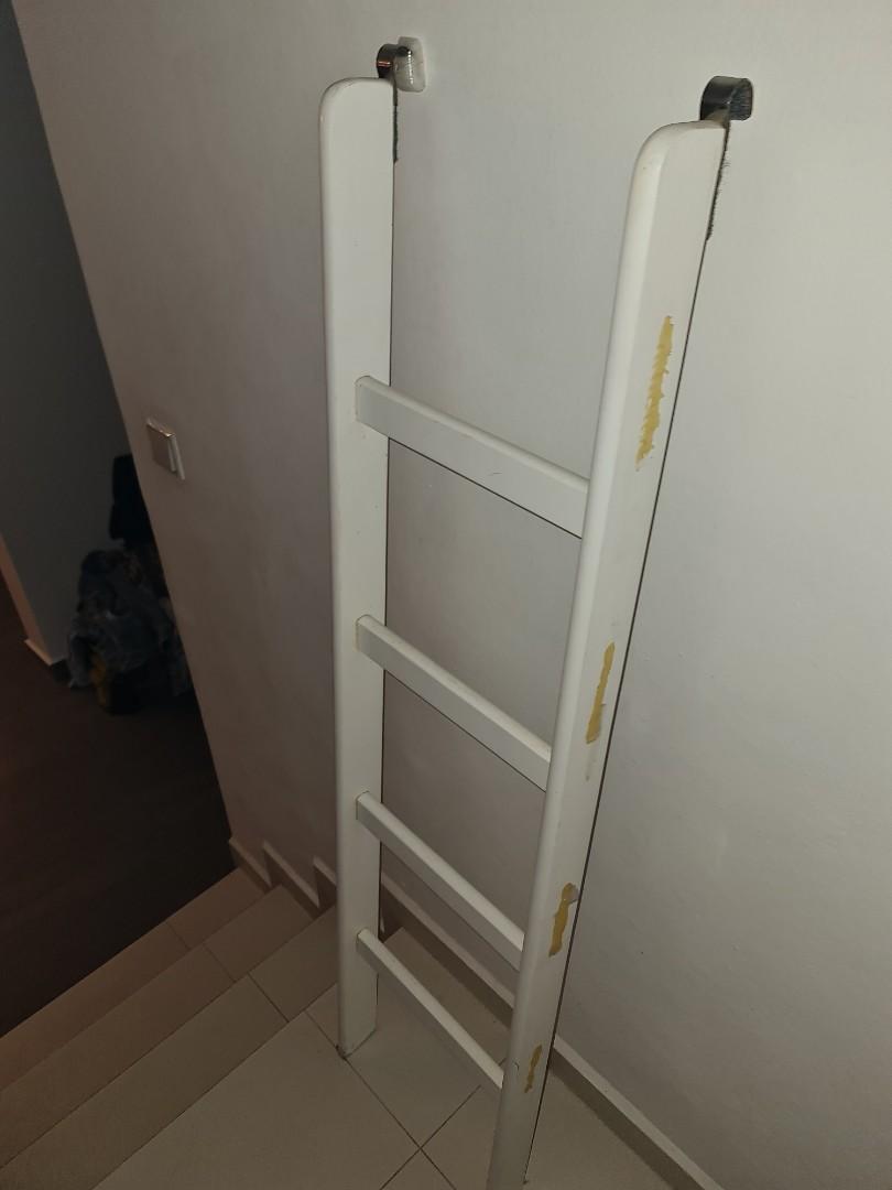 Double deck bed ladder, Furniture & Home Living, Furniture, Bed Frames ...