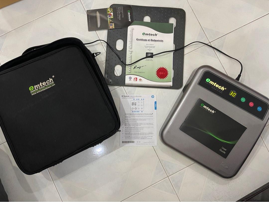 Emtech PZ100D Ultimate Electromagnetic Therapy Device, Health & Nutrition, Health Monitors ...