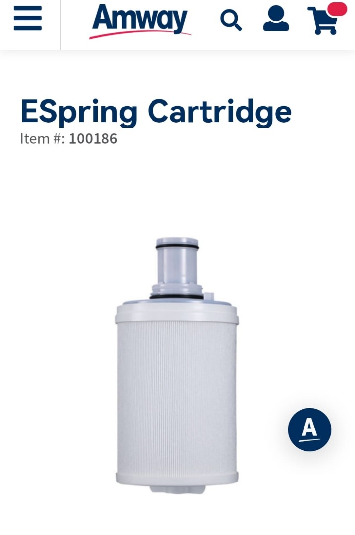 Espring cartridge and pre filter, TV & Home Appliances, Kitchen ...