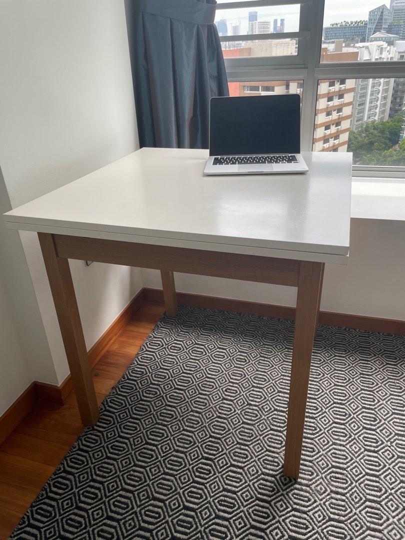 Extendable desk, Furniture & Home Living, Furniture, Tables & Sets on ...