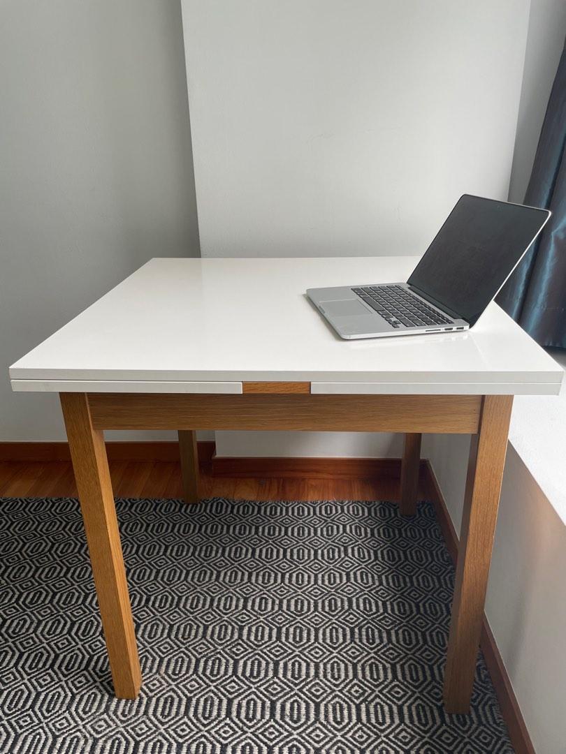 Extendable desk, Furniture & Home Living, Furniture, Tables & Sets on ...