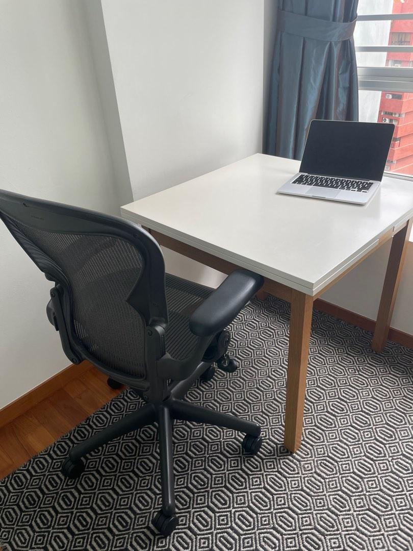 Extendable desk, Furniture & Home Living, Furniture, Tables & Sets on ...