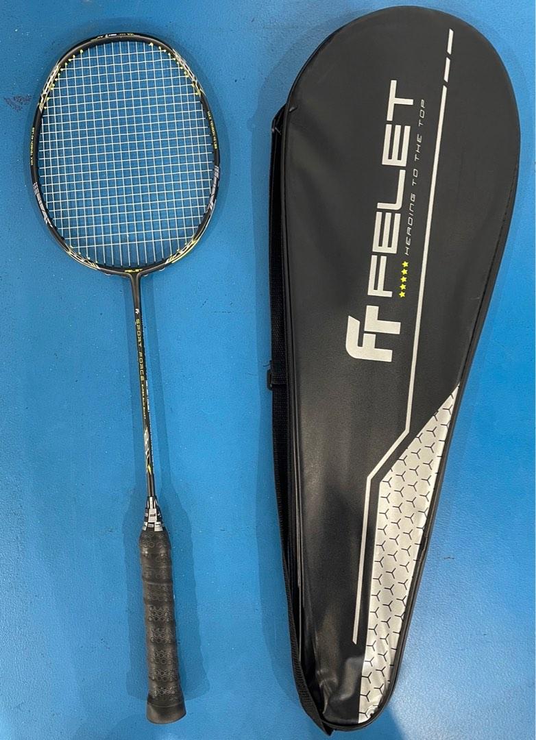 Felet Sport Force badminton racquet, Sports Equipment, Sports & Games ...