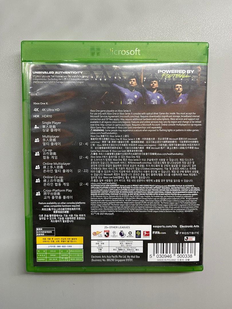 FIFA 22 - Xbox One/Xbox Series X, Video Gaming, Video Games, Xbox on ...
