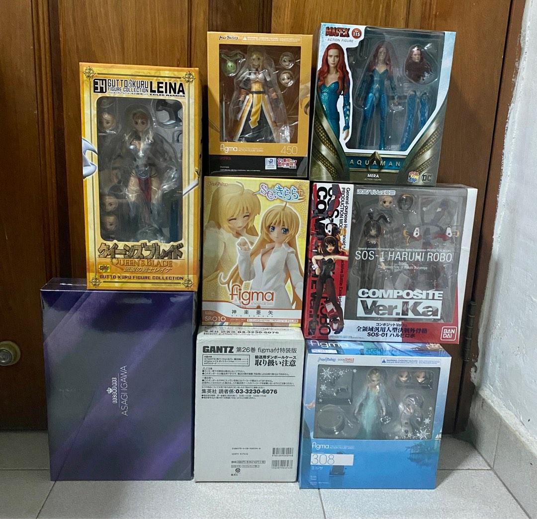 Figma mafex second axe native : female action figures , Hobbies & Toys ...