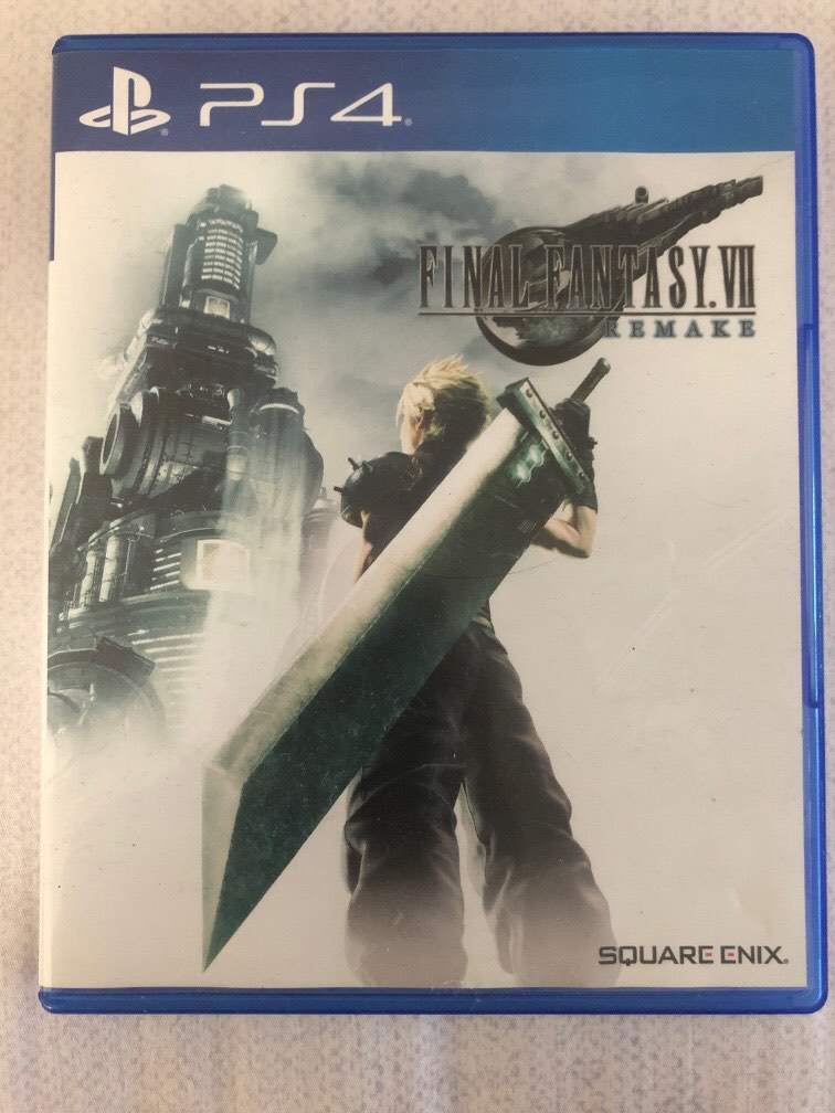 Final Fantasy 7 Remake PS4, Video Gaming, Video Games, PlayStation on ...