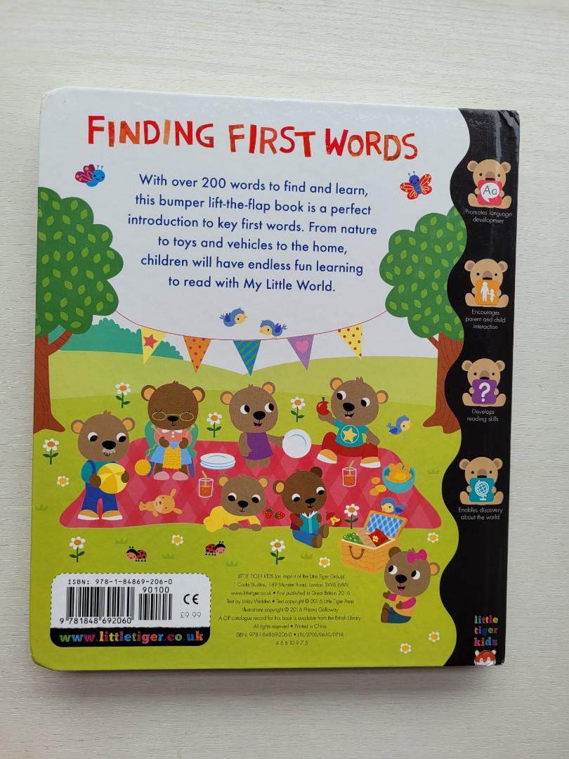 Lift the flap Finding First Words My Little World, Hobbies & Toys ...