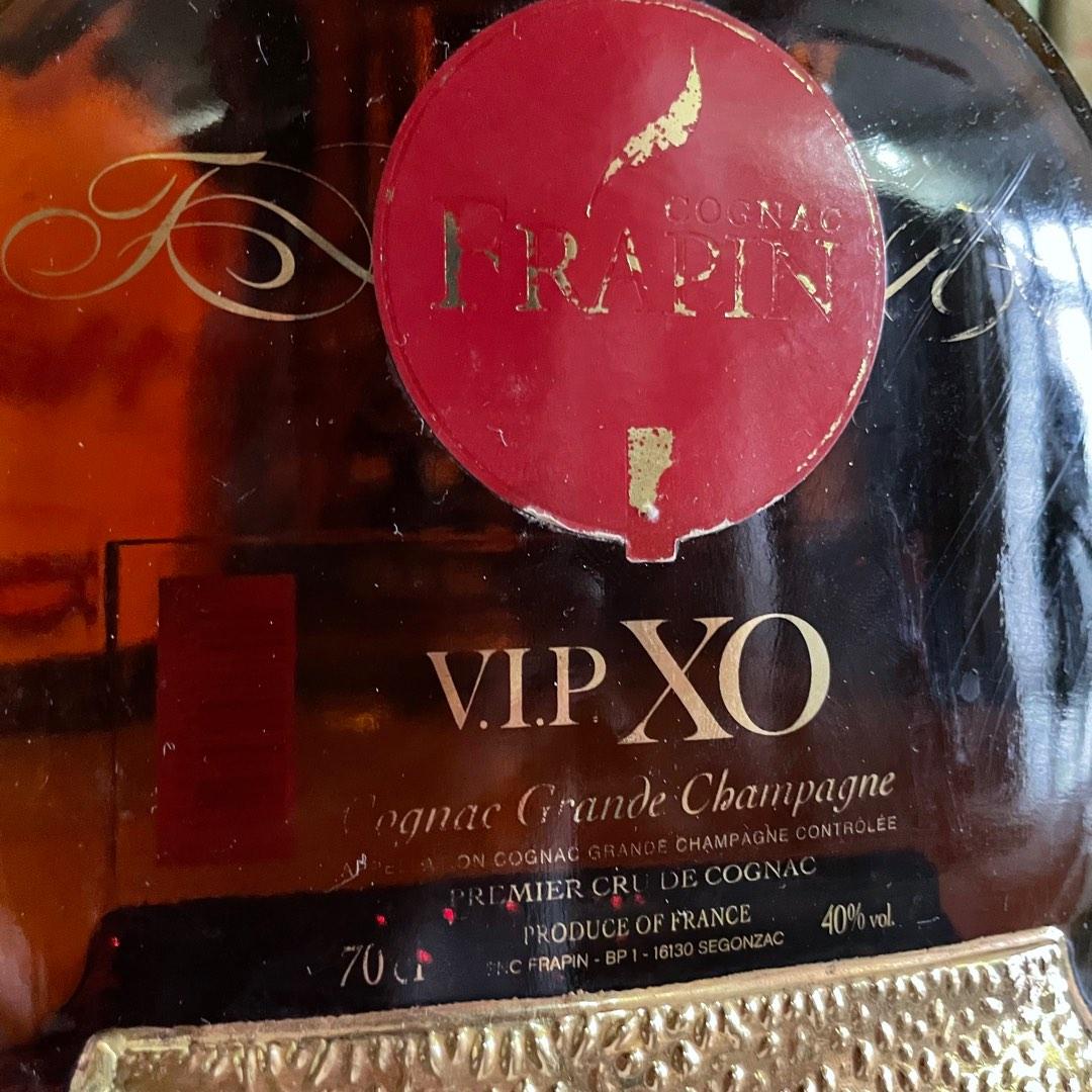 Frapin XO VIP Cognac 22 Carats no box 700ml, Food & Drinks, Beverages ...
