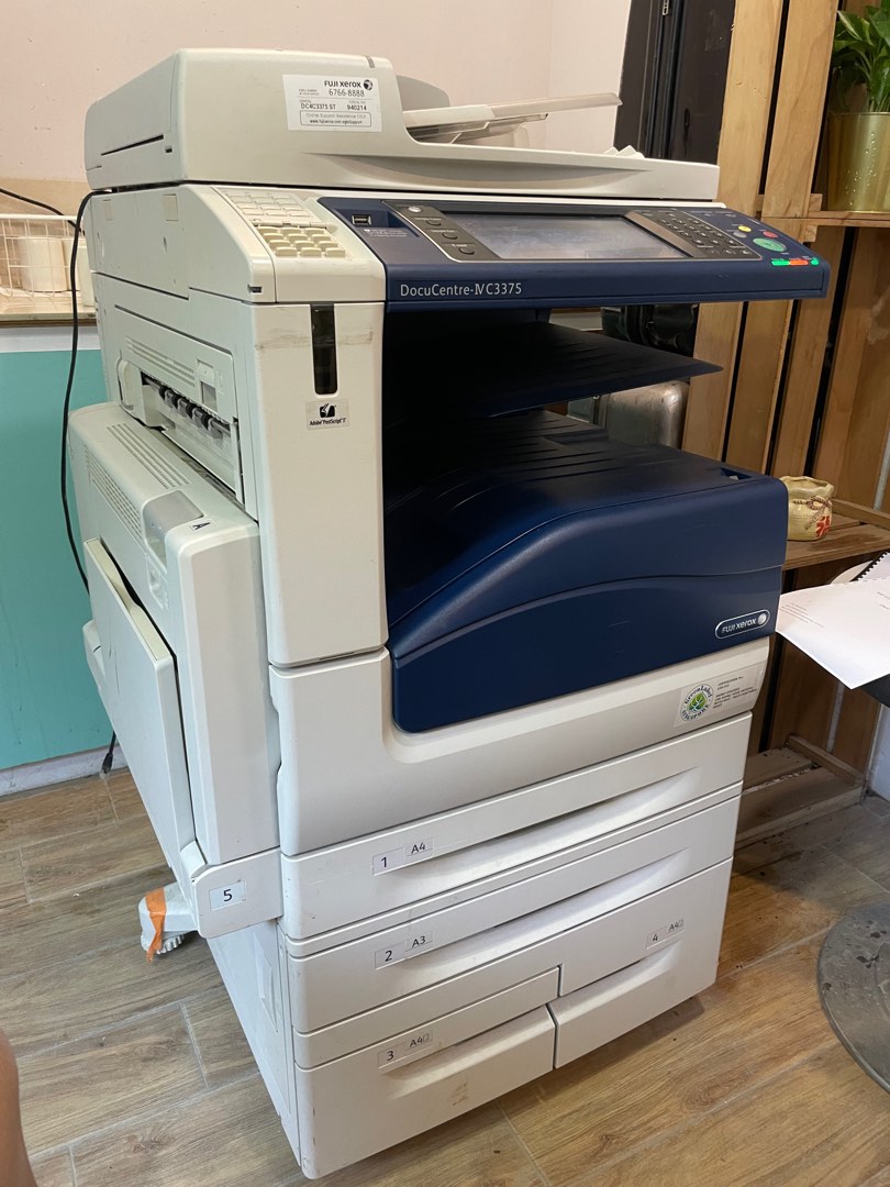 Fuji xerox DocuCentre-IV C3375 printer, Computers & Tech, Printers, Scanners & Copiers on Carousell