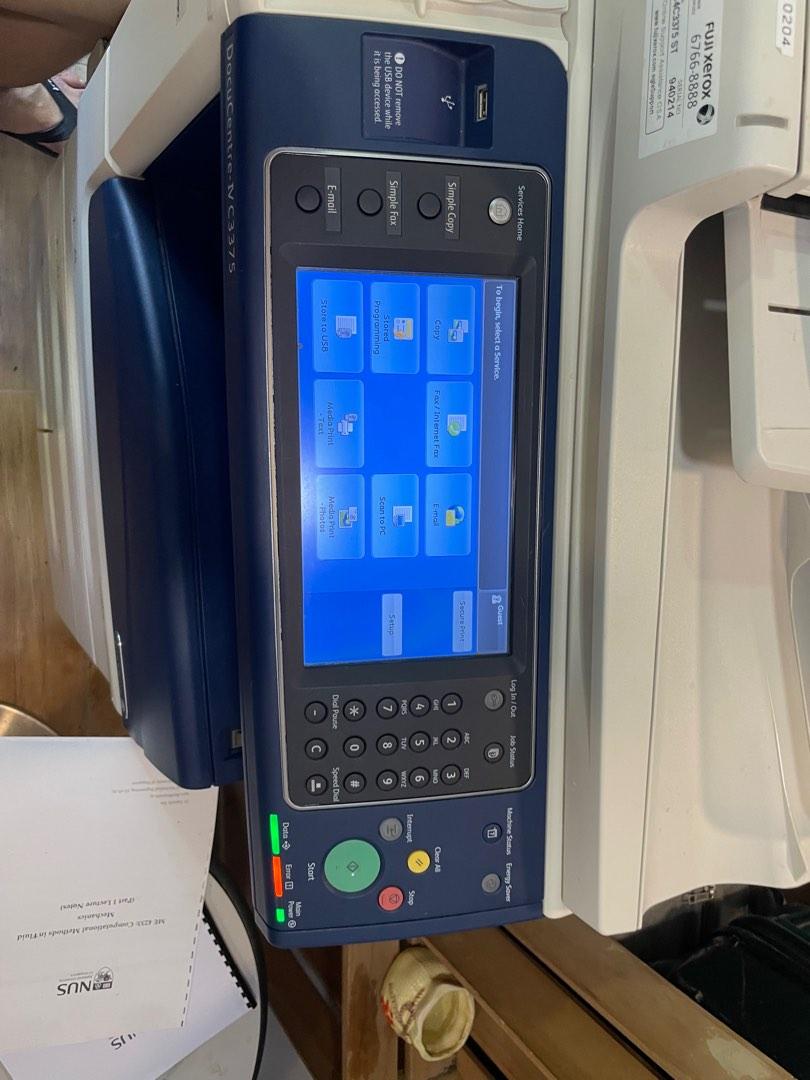 Fuji xerox DocuCentre-IV C3375 printer, Computers & Tech, Printers, Scanners & Copiers on Carousell