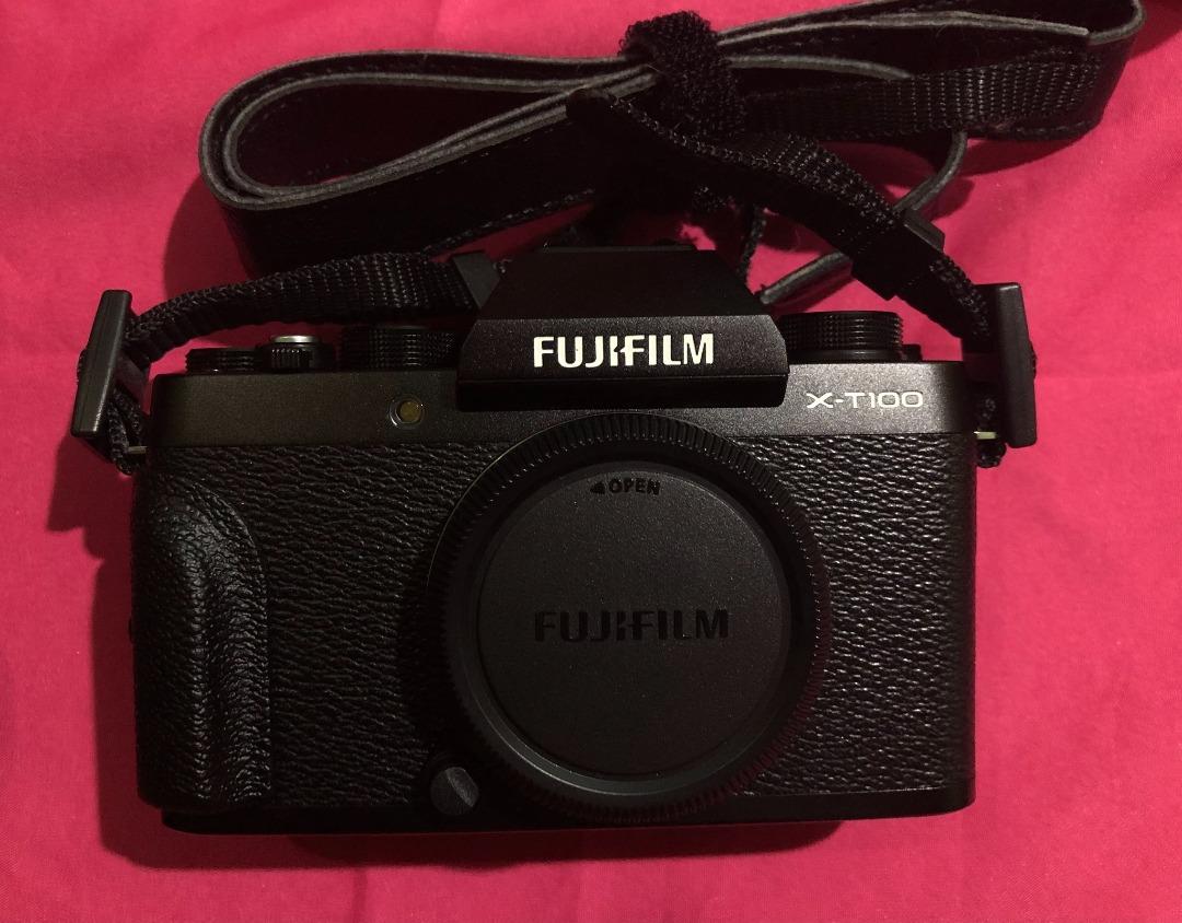 FUJIFILM X-T100 Mirrorless Flip-screen 24MP with XC 15-45 mm F3.5-5.6 ...